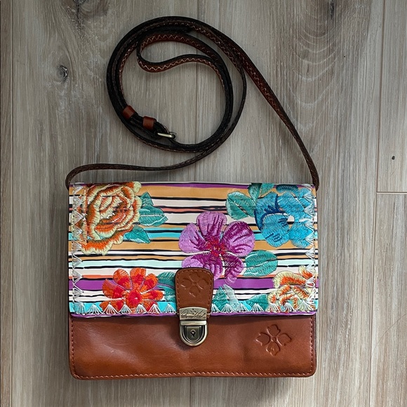 Patricia Nash | Bags | Patricia Nash Lanza Spring Multi Floral Leather ...